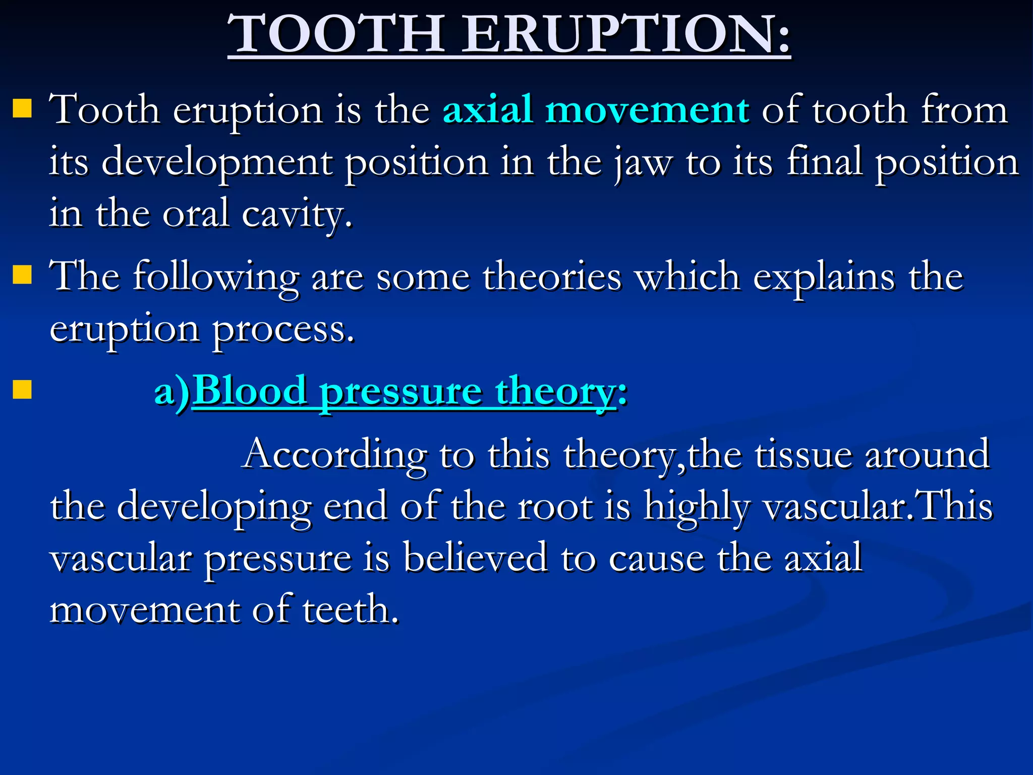 Biology Of Tooth Movement | PPT