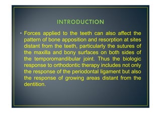 Biology of tooth movement | PDF