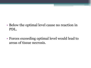 Biology of tooth movement | PPTX