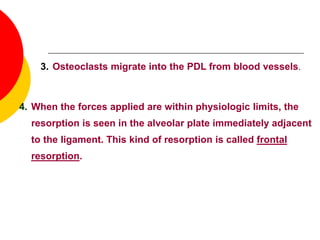 Biology of orthodontic tooth movement | PPT