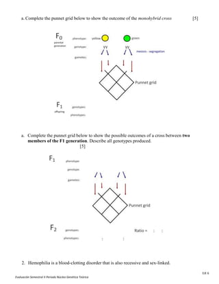 Biology paper 1&2 exam genetic 11 nal dic 11 | DOCX