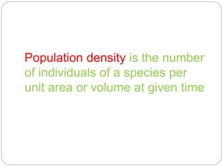 Biology (pattern distribution of organisms | PPTX