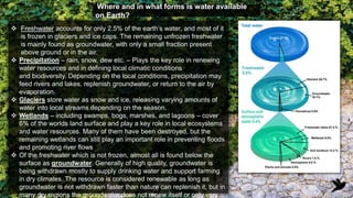 Management Of Natural Water Resources | PPTX