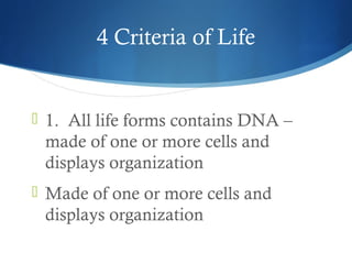 Apologia Biology Module 1 | PPT
