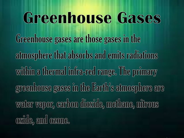 Ozone Layer Depletion, Greenhouse Effect & Global Warming | PPTX