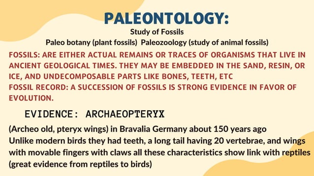 Evolution Presentation | PPT
