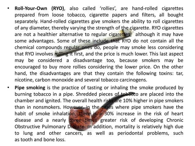Biology Presentation Tobacco Smoking | PPTX