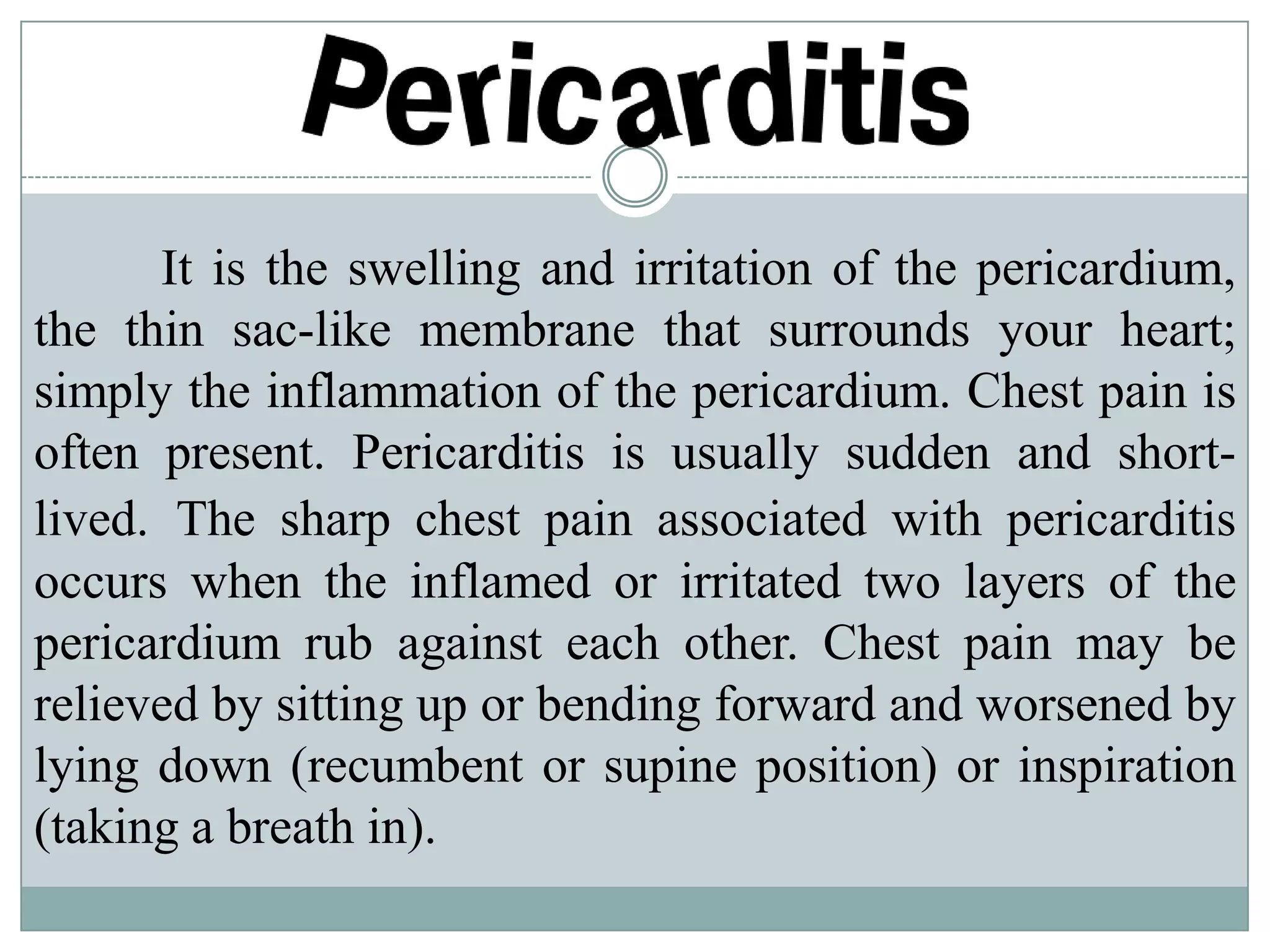 Diseases of the Circulatory System | PPTX