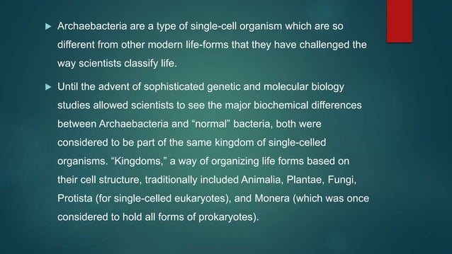 Biology project on Kingdom Monera | PPTX | Biological Sciences | Science