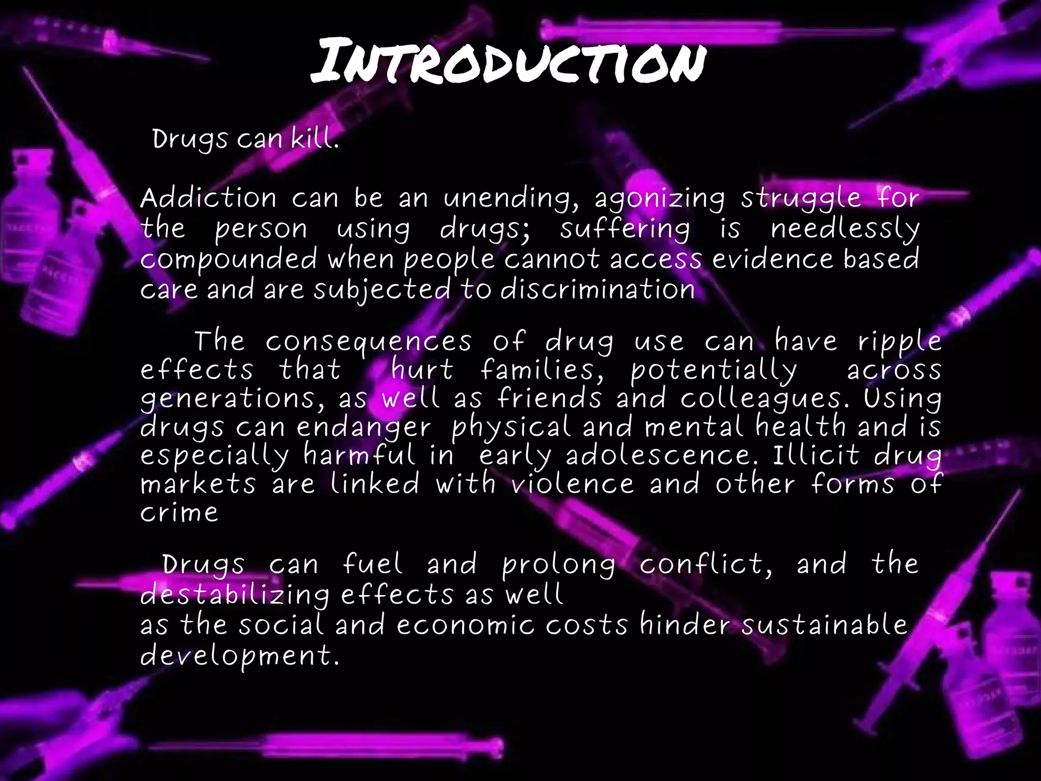 BIOLOGY INVESTIGATORY PROJECT - DRUG ADDICTION-CLASS 12 | PDF
