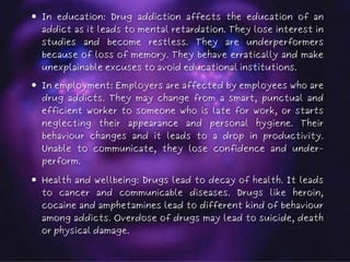 BIOLOGY INVESTIGATORY PROJECT - DRUG ADDICTION-CLASS 12 | PDF