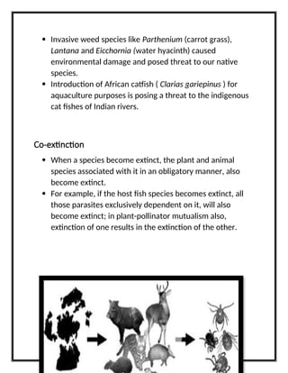 Biology Project.docx biodiversity and conservation | DOCX