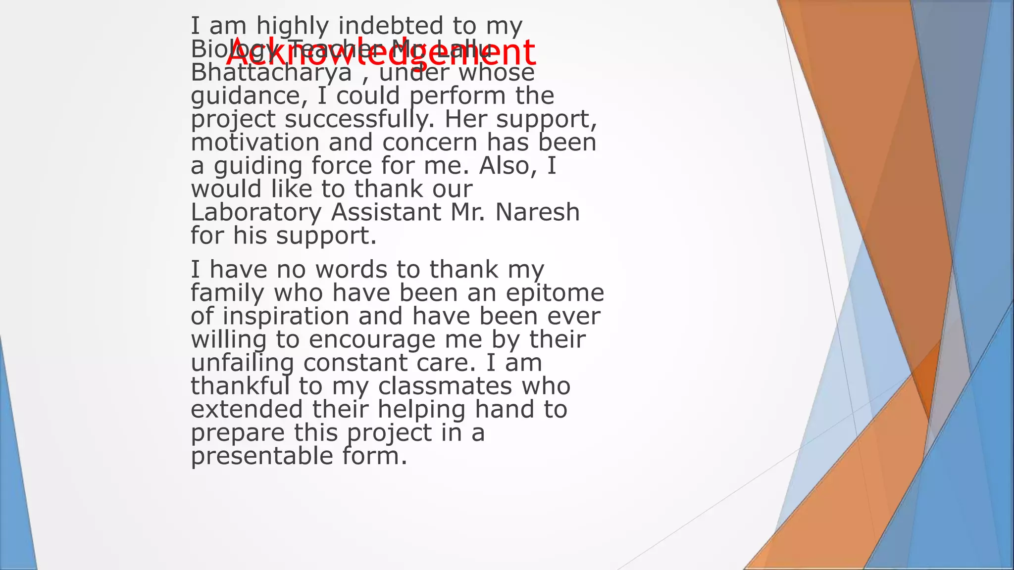 Biology Investigatory Project-Class XII-Breast Cancer | PPTX