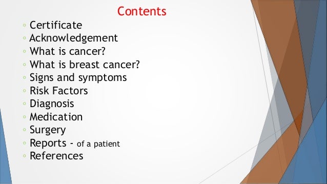 Biology Investigatory Project-Class XII-Breast Cancer