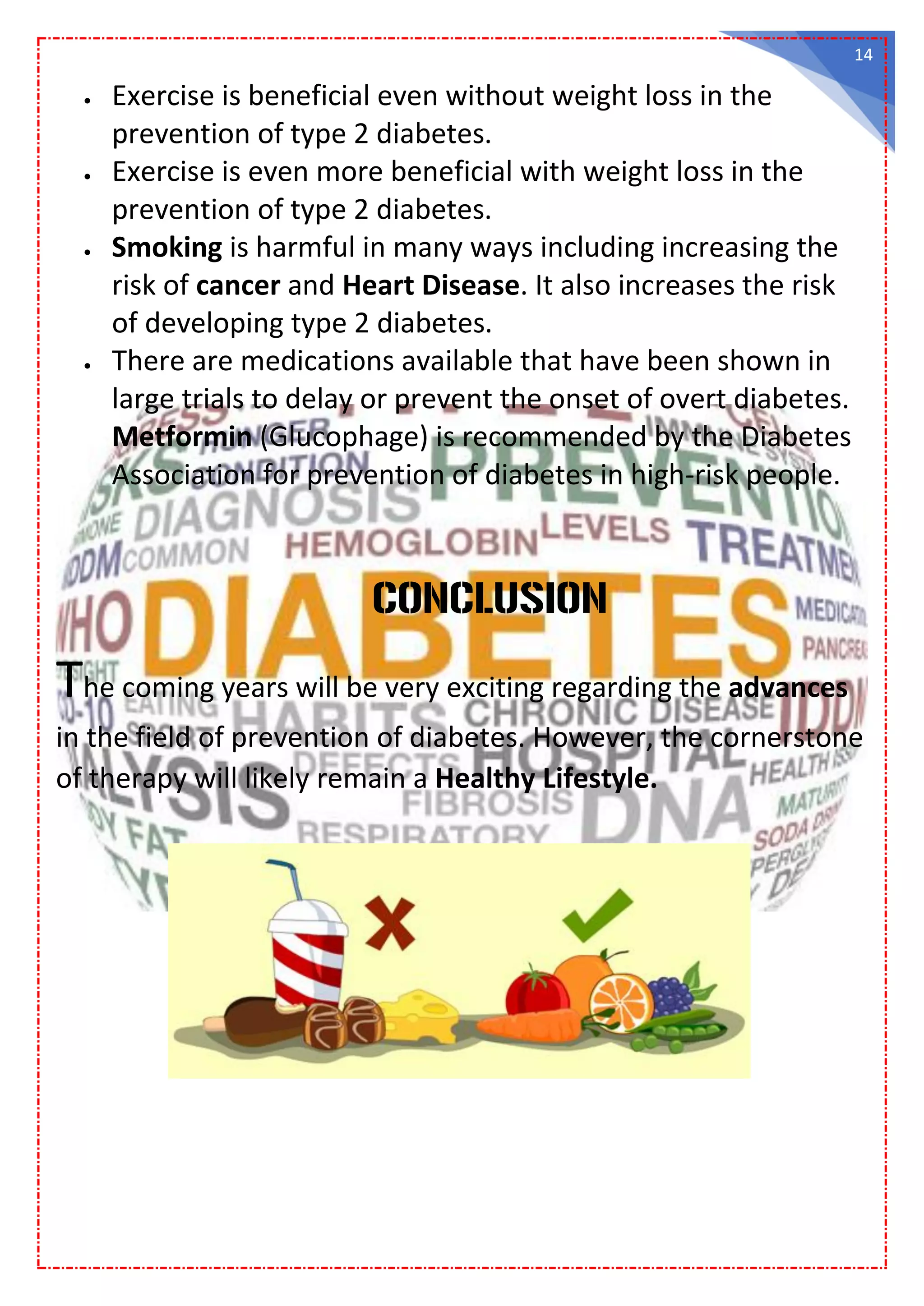 "Diabetes and exercise" -Biology investigatory project (class 12) | PDF