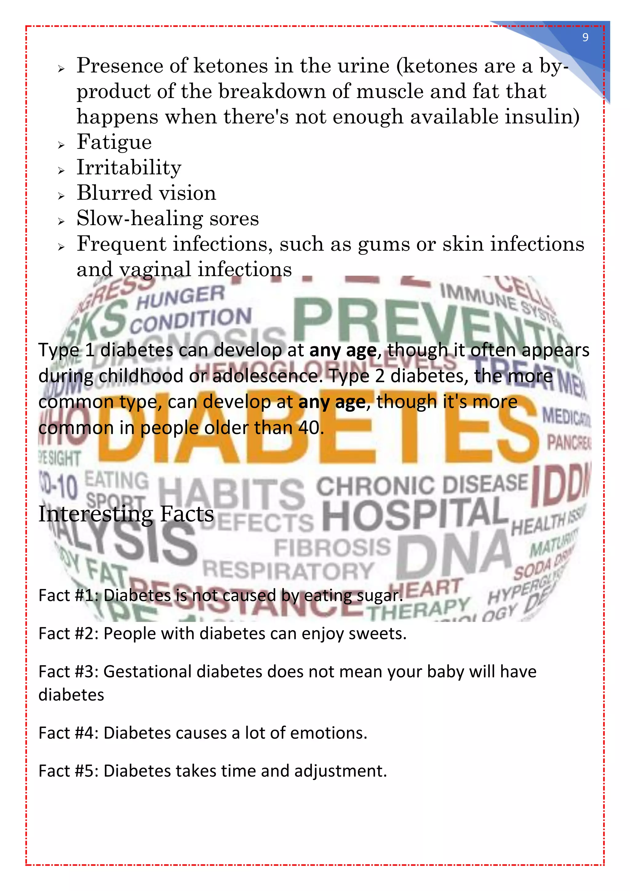 "Diabetes and exercise" -Biology investigatory project (class 12) | PDF