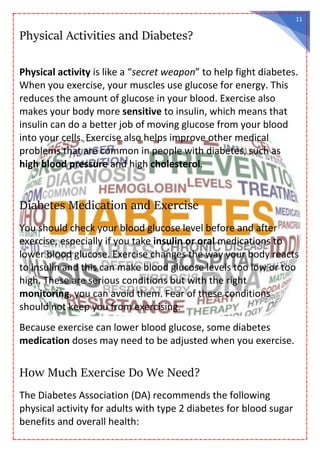 "Diabetes and exercise" -Biology investigatory project (class 12) | PDF