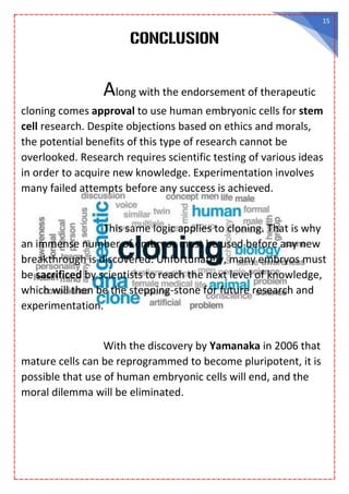 "Cloning 101" -Biology investigatory project (class 12) | PDF