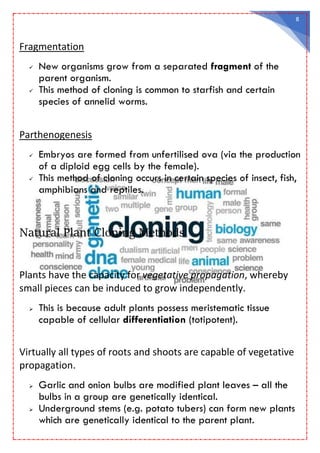 "Cloning 101" -Biology investigatory project (class 12) | PDF
