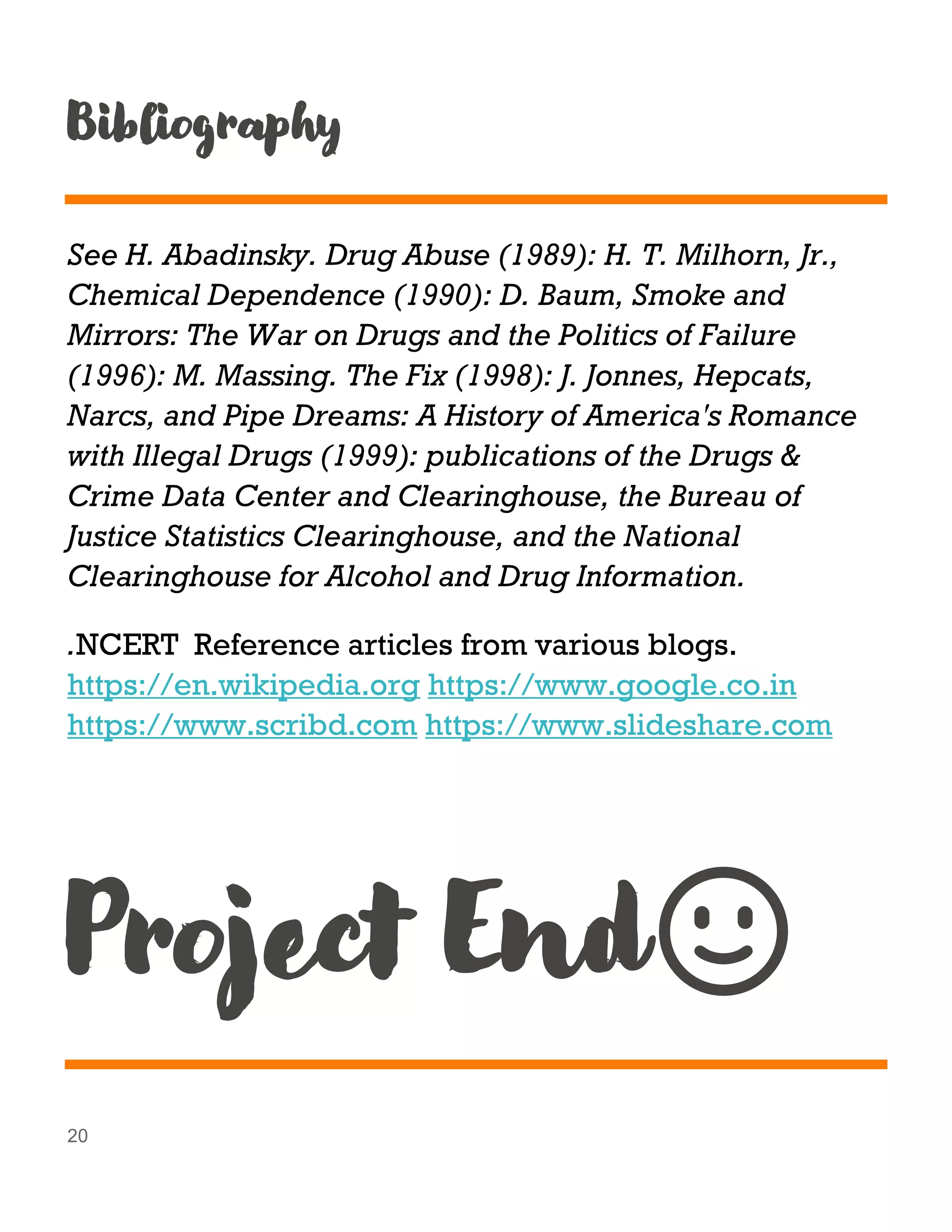 "Drug Addiction" BIOLOGY PROJECT..pdf