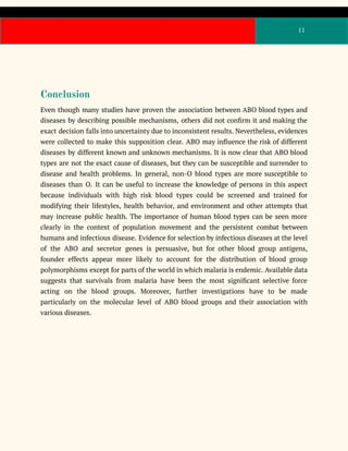 Study of blood groups | PDF