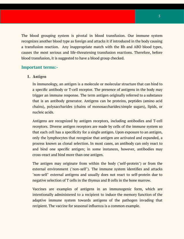 Study of blood groups | PDF