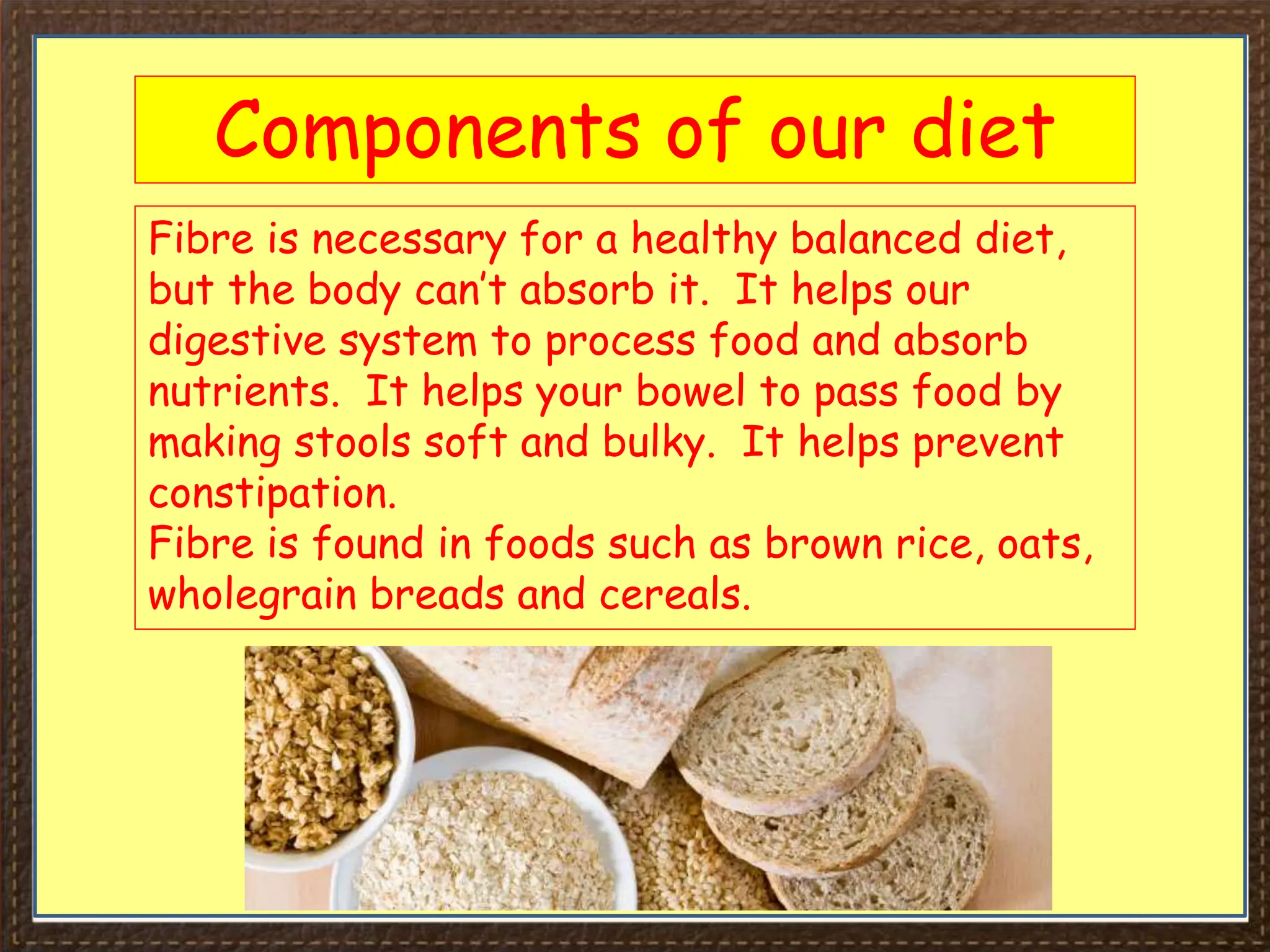 IGCSE CIE Nutrition Biology PowerPoint Presentation | PPT