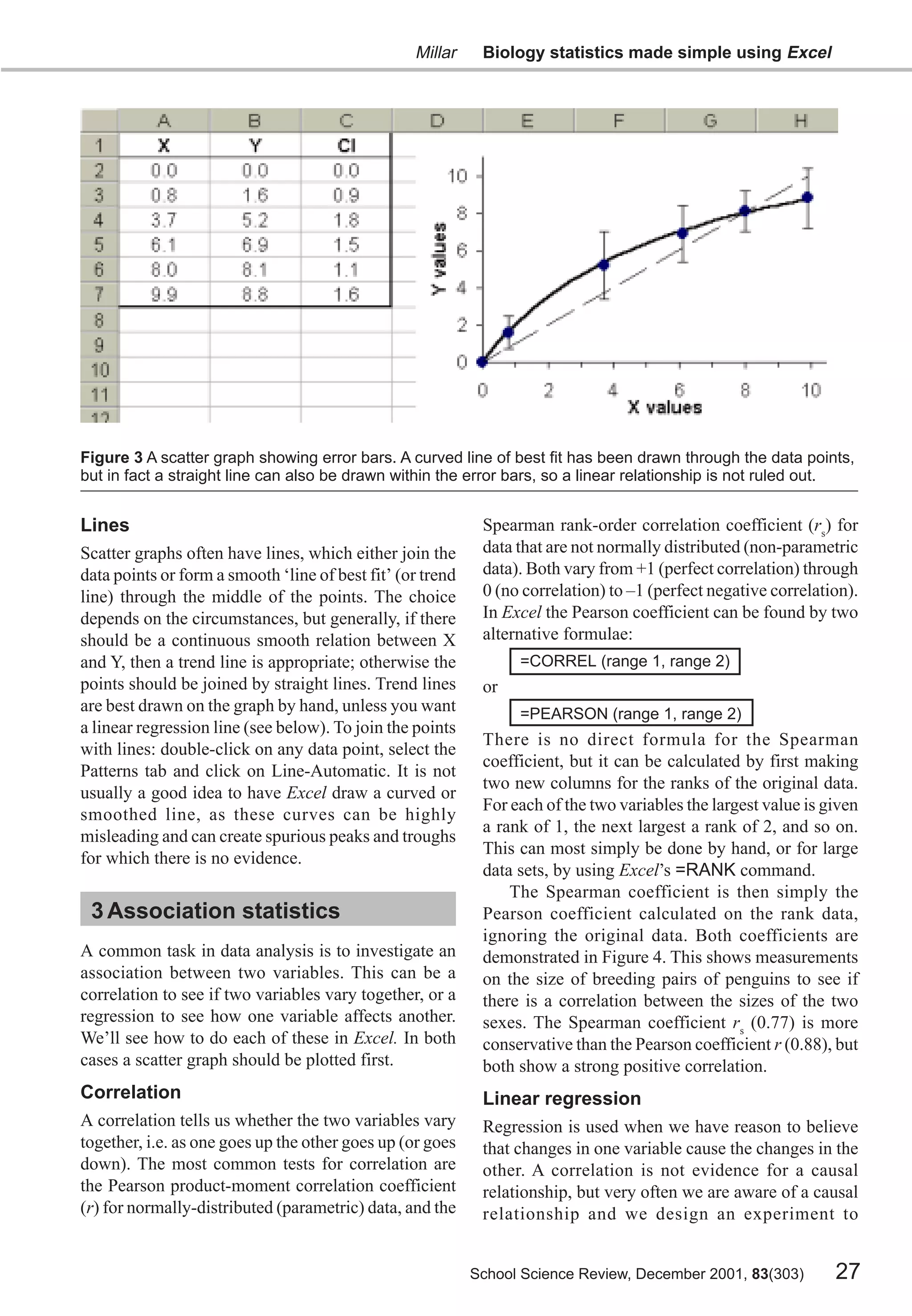 Biology statistics made_simple_using_excel | PDF