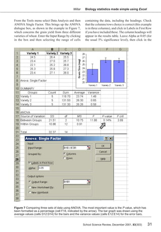 Biology statistics made_simple_using_excel | PDF
