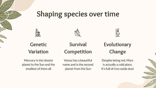 Biology Subject for High School_ Darwin's Theory of Natural Selection ...