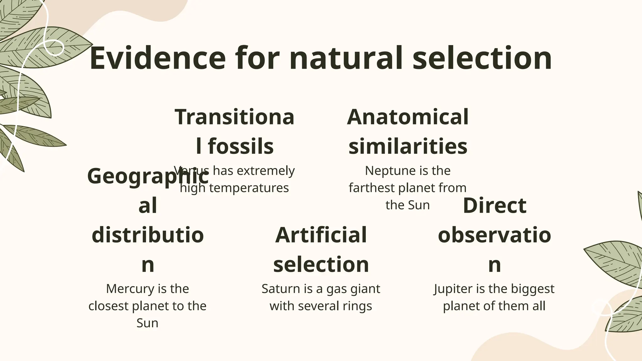Biology Subject for High School_ Darwin's Theory of Natural Selection ...