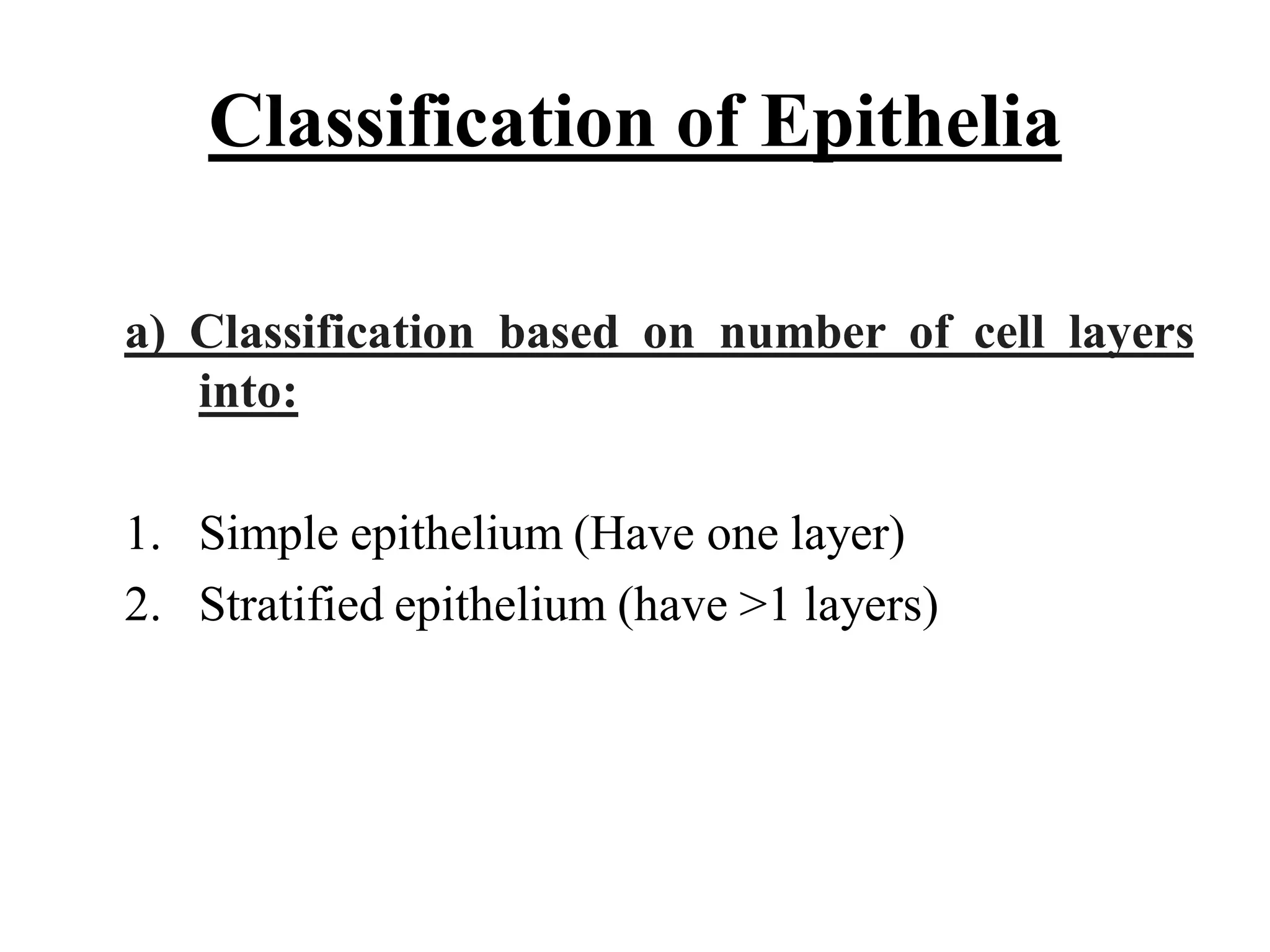 Tissue: Epithelial tissue | PDF