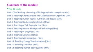 Biology training Lecture note for school teachers ppt.pptx