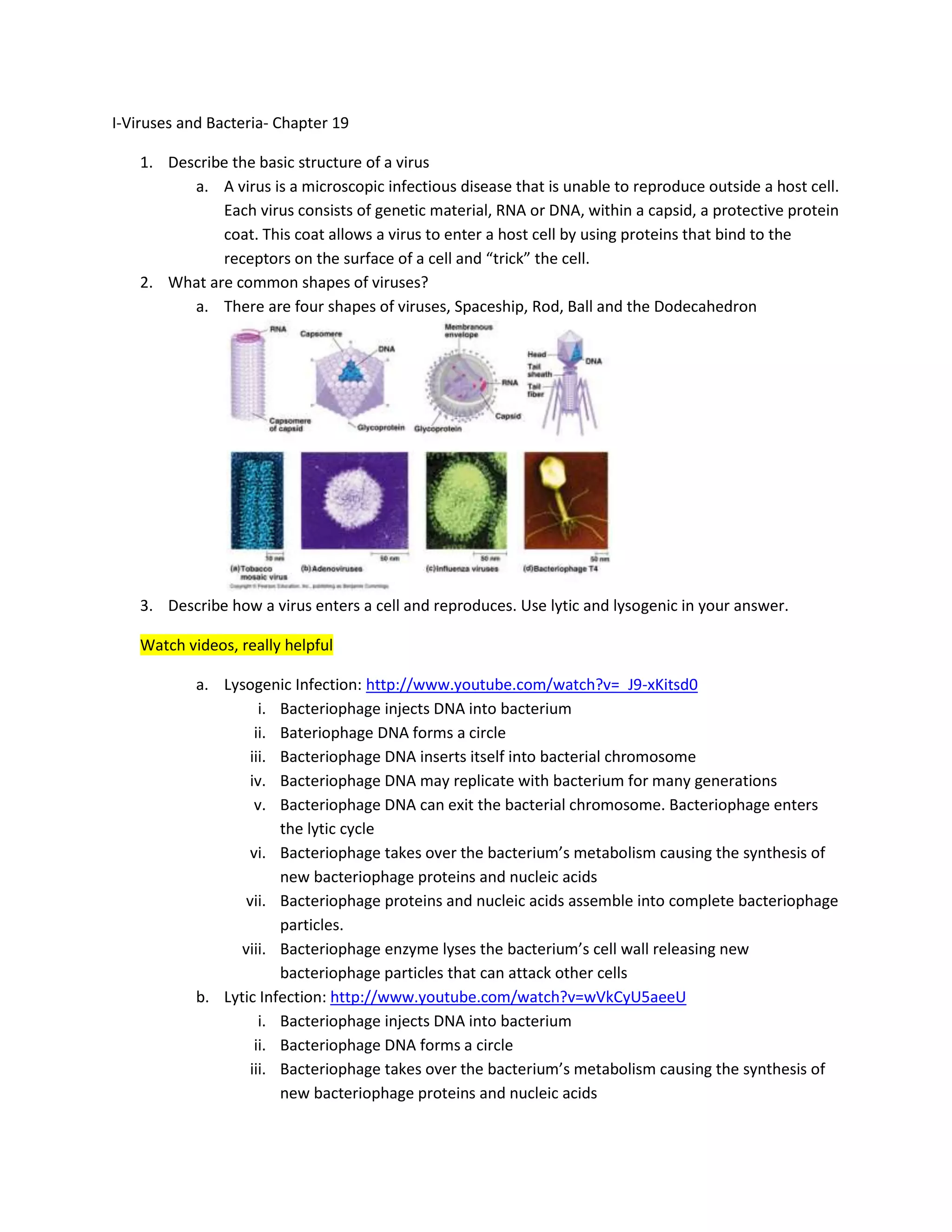 Biology trimester 2 final study guide | DOCX