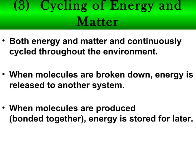 Biology unit 3 cell energy intro to energy notes | PPT