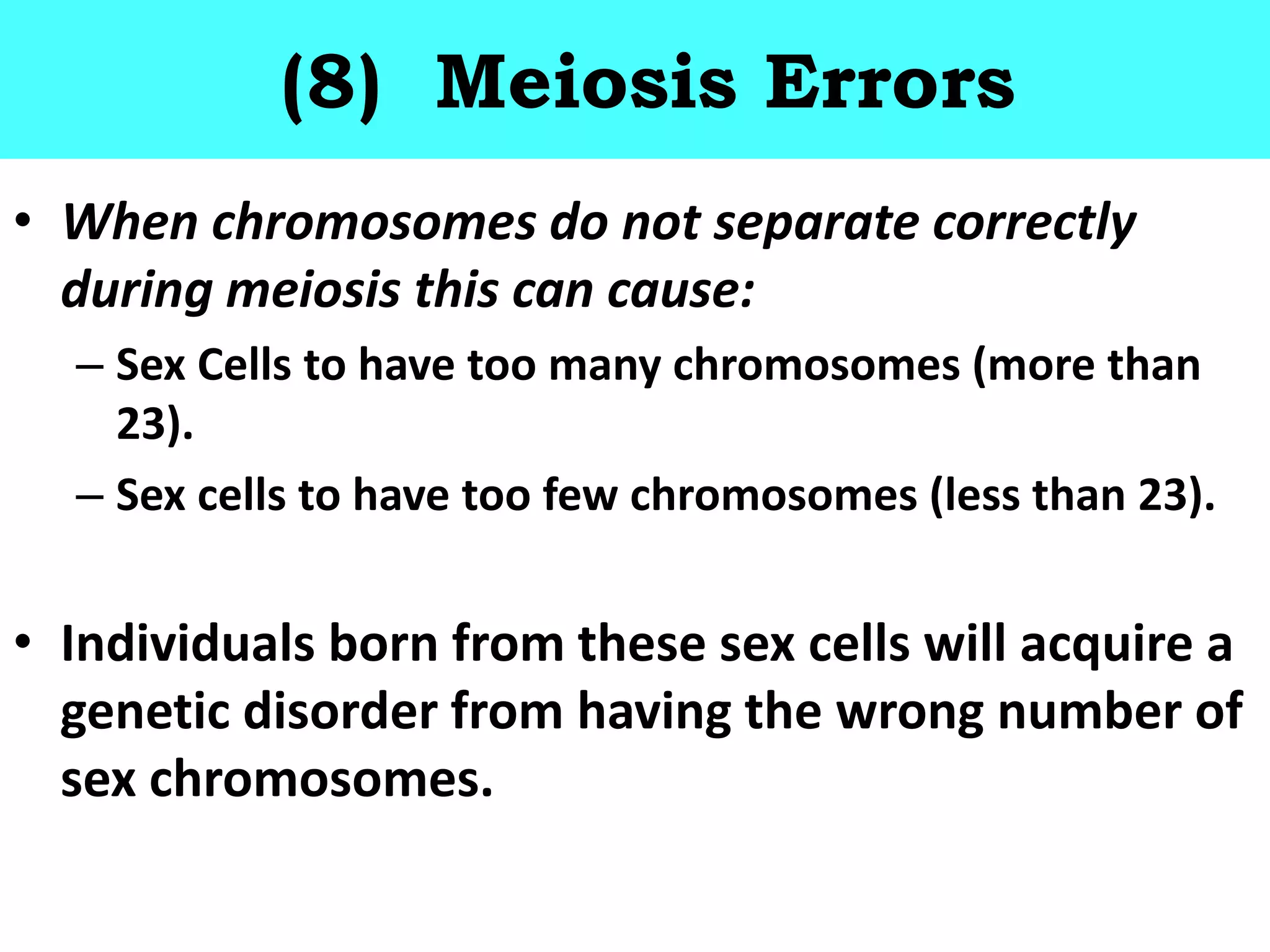 Biology unit 4 cell division meiosis notes | PPTX