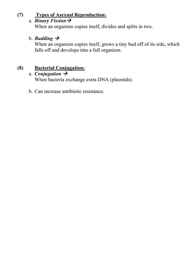 Biology unit 4 cell division quiz #2 everything you need to know | DOCX ...