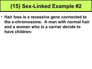 Biology Unit 5 Notes: Non-Mendelian Traits | PPT
