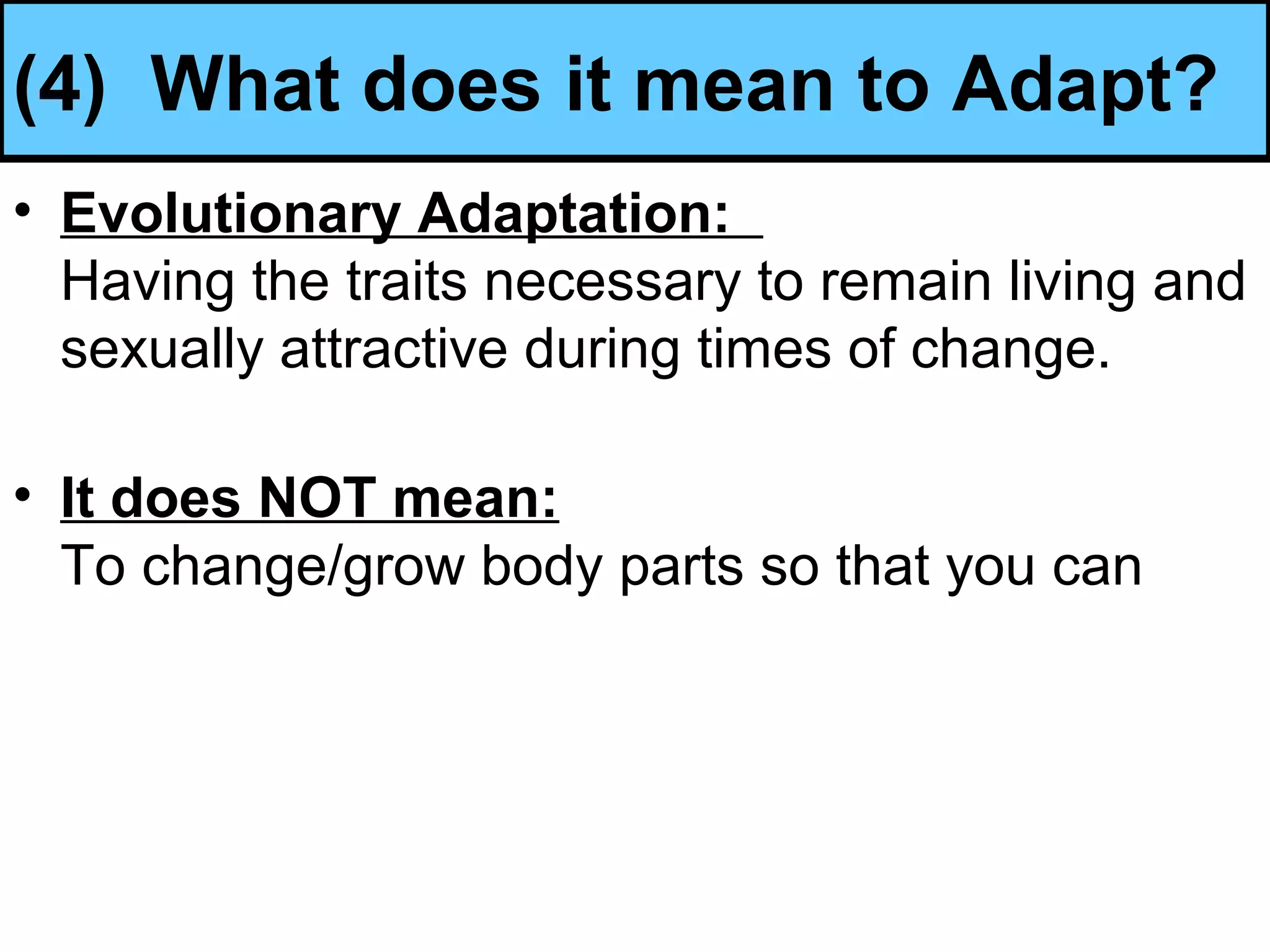 Biology unit 7 evolution intro to evolution and natural selection notes ...