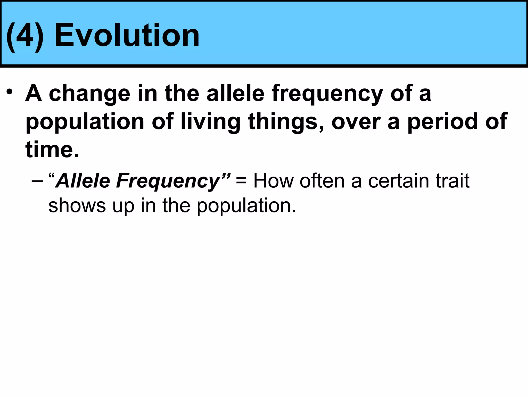 Biology Unit 7 Notes: Evolution & Natural Selection | PPT