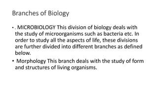 introduction to biology | PPT
