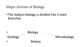 introduction to biology | PPT