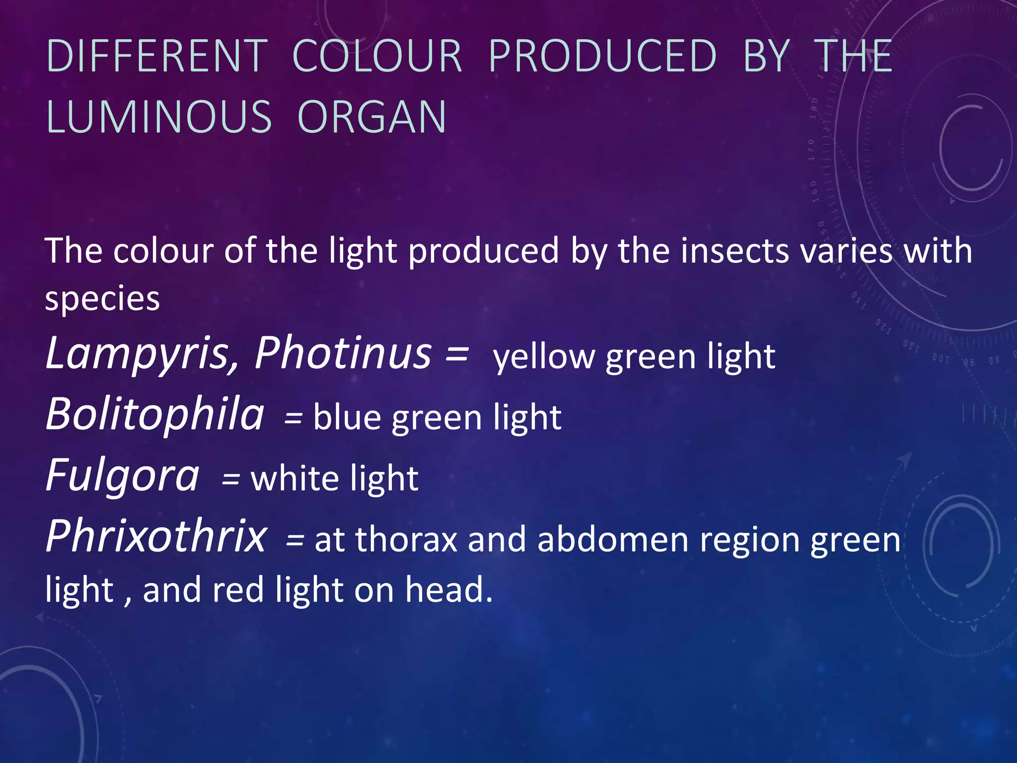 Biolumeniscence | PPTX