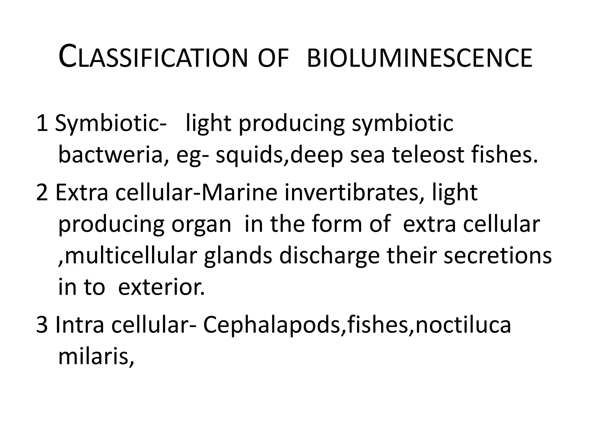 Bioluminescence | PPTX