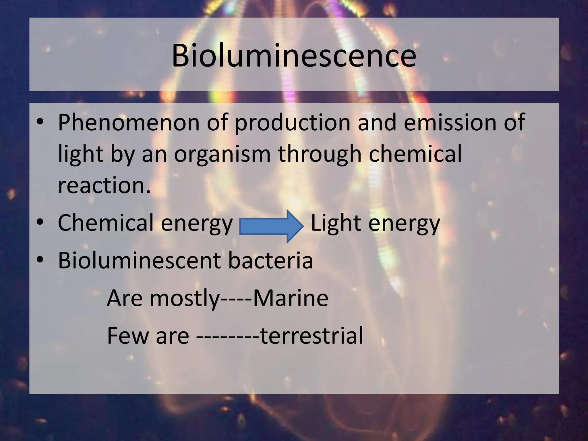 Bioluminescence by iqra malik | PPTX