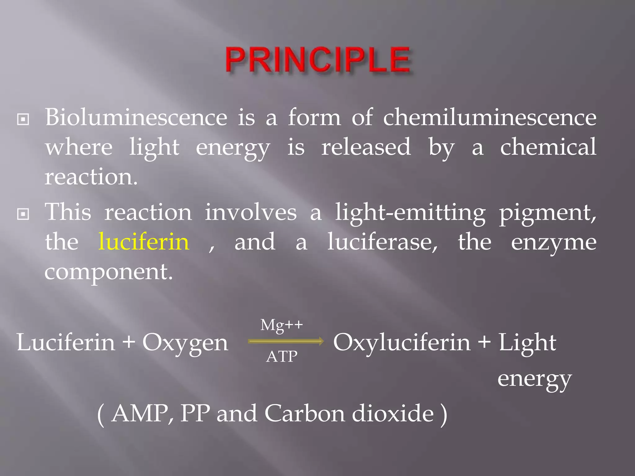 Bioluminescence assay | PPTX