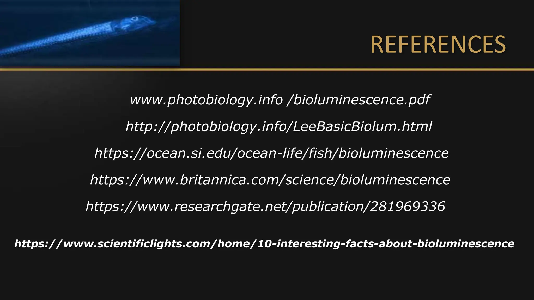 BIOLUMINESCENCE (Glowing Organisms).pptx