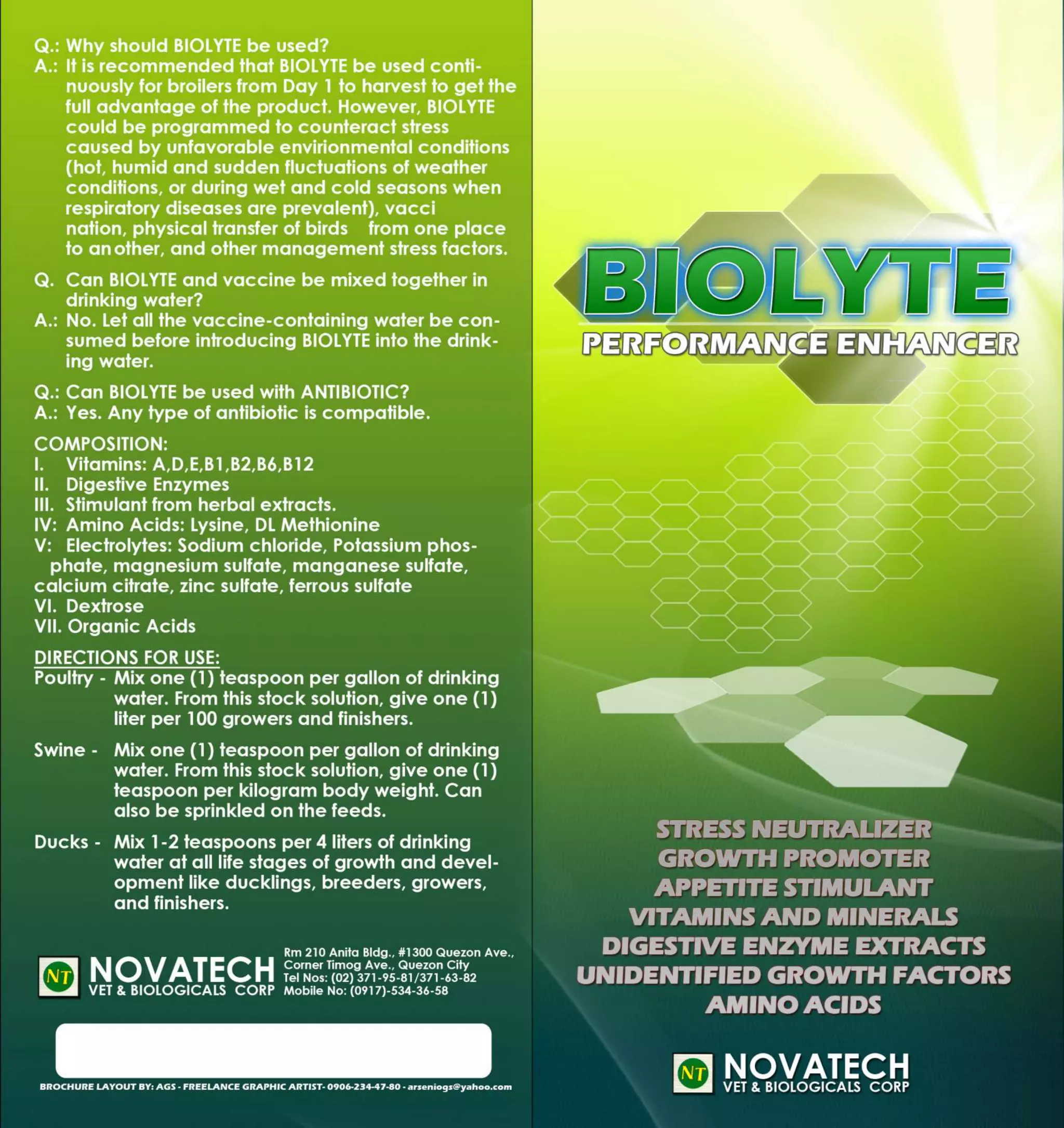 Biolyte Brochure | PDF