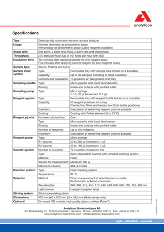 Biolyzer 300 technical specifications.pdf