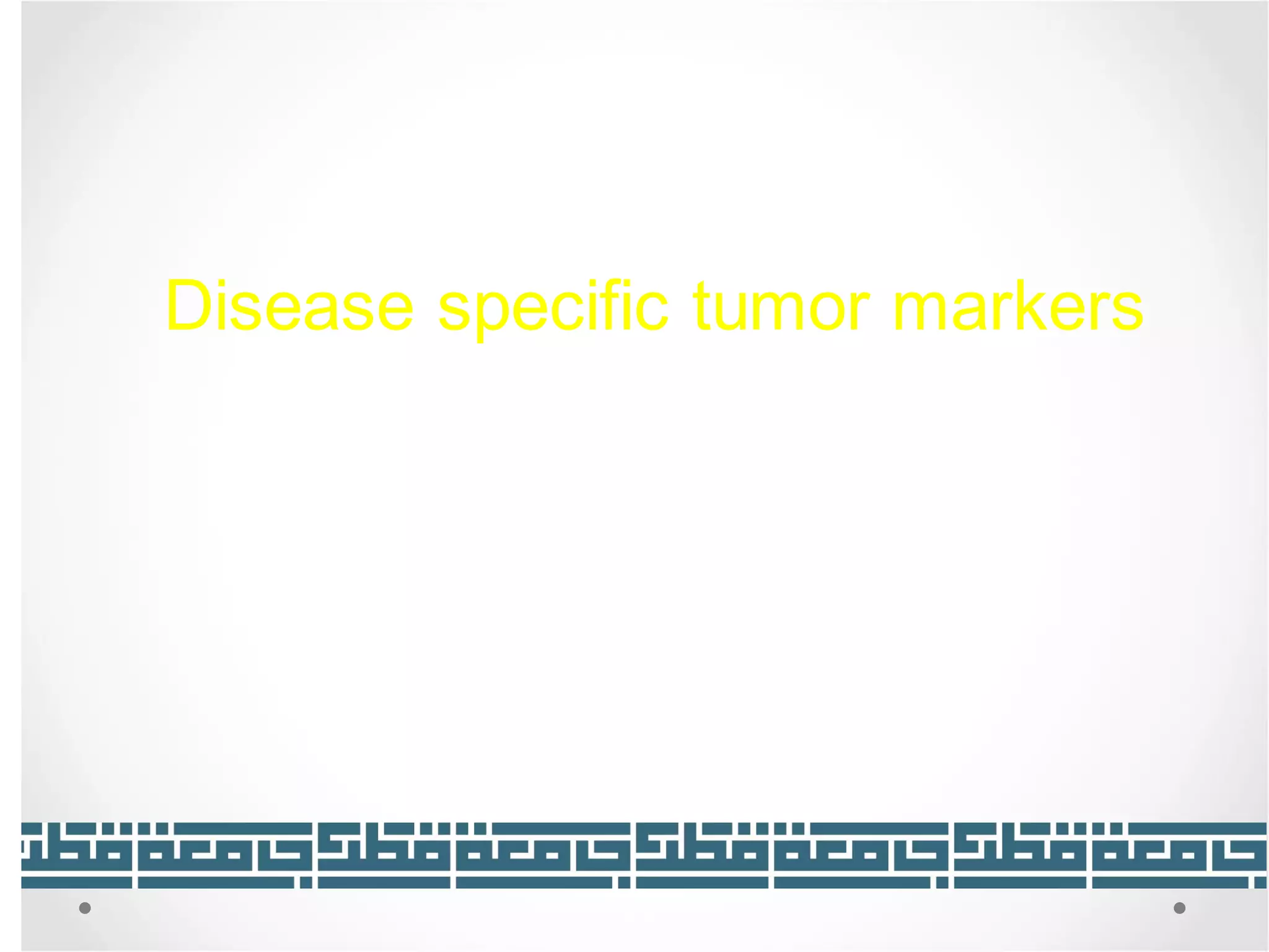 Unit 3: Cancer & Tumor Markers | PDF | Cancer | Diseases and Conditions